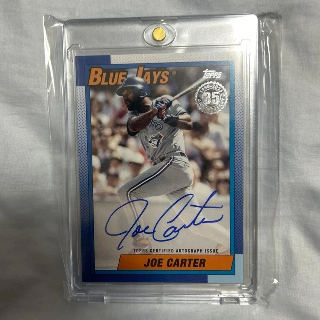 [AUTOGRAPH] 2025 TOPPS series 2 Joe Carter $171.14 - PicClick AU