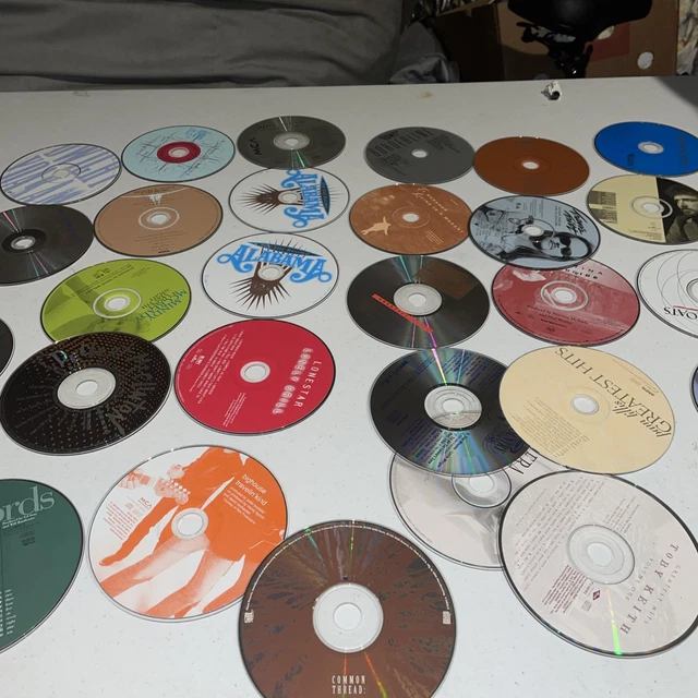 LOT OF 30 Loose Music CDs (Discs Only) Random Assorted Wholesale CDs ...