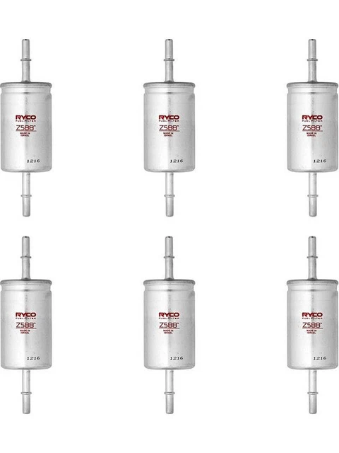 6 X RYCO Fuel Filter Z588 fits Jaguar XF 5.0 X250 Kompressor EUR 244,27 ...