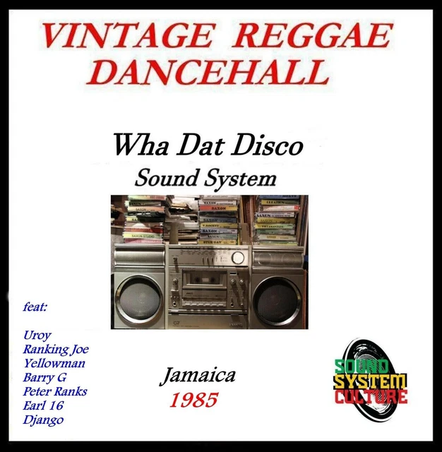 WHA DAT HIFI Sound System Jamaica 1985 £5.00 - PicClick UK