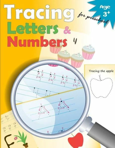 TRACING LETTERS AND Numbers For Preschool: Kindergarten Tracing ...
