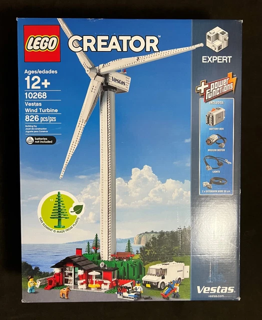 LEGO CREATOR EXPERT Vestas Wind Turbine 10268 Retired NEW £248.70 ...