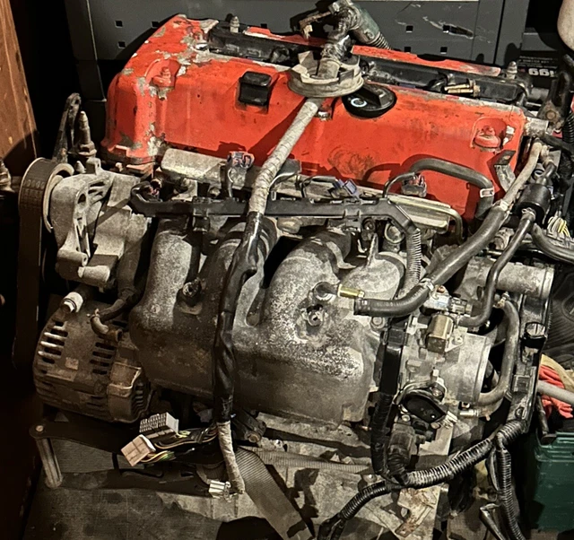 HONDA CIVIC EP3 Type R K20a2 Engine 93k Miles Complete With Engine Loom ...