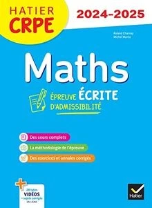 MATHÉMATIQUES - CRPE 2024-2025 - Epreuve écrite dad... | Buch | Zustand wie neu EUR 14,14 ...
