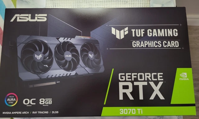 ASUS TUF GAMING GeForce RTX 3070 Ti OC 8GB GDDR6X Graphics Card *Pre ...