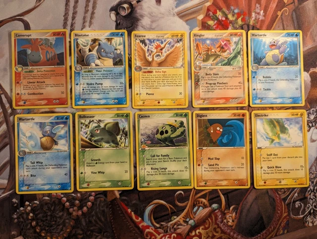 POKEMON TCG CARDS - ex Crystal Guardians joblot Bundle HOLO And RARES ...