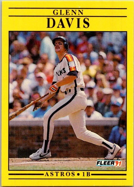 1991 FLEER #505B Glenn Davis Jumbo Pack version EUR 1,67 - PicClick FR