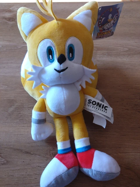 SONIC THE HEDGEHOG Tails And Knuckles 12" Plush Soft Toy Teddy New With ...