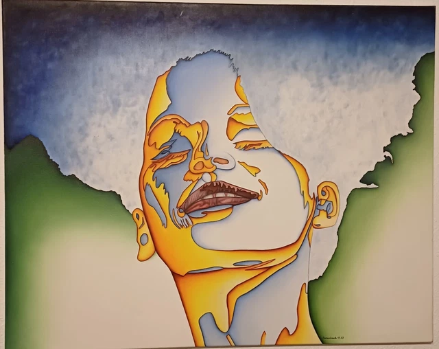 GEMÄLDE VON ROLAND Rosenbach, Künstler aus Konstanz gest. 15.02.2015 ...