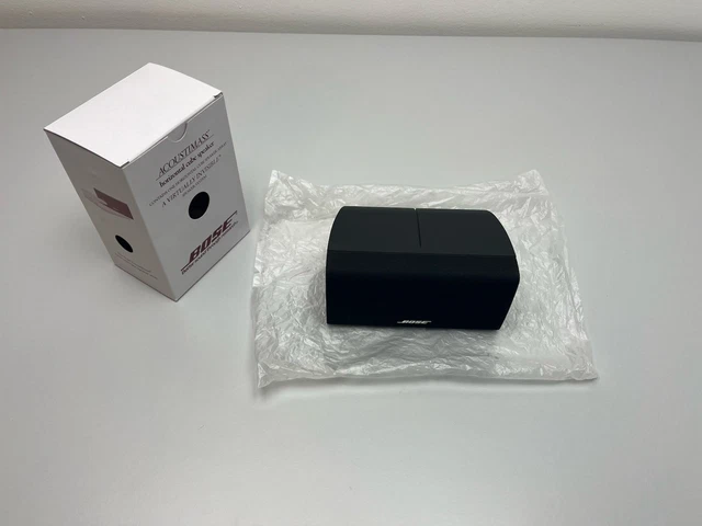 1X BOSE HORIZONTAL Center Speaker Series 3+4 Black Lifestyle Like NEW ...