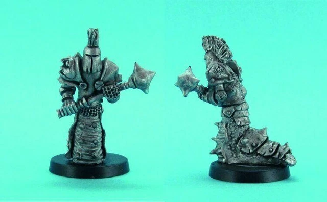 RAL PARTHA MINIATURE 28mm scale Chaos Knight Brute wi Armoured Slug ...
