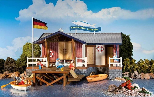 POLA 331015 BOOTSHAUS, Bausatz, Spur G, ab Ep. II, Neu&OVP EUR 199,00 ...