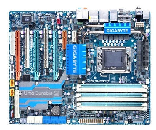 GIGABYTE GA-EX58-UD5 INTEL X58 LGA 1366 DDR3 ATX Motherboard support ...