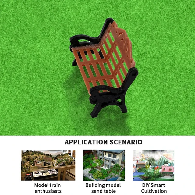 JAKESPECIAL – MINIATURE Park Bench Set in Three Scales EUR 39,59 ...