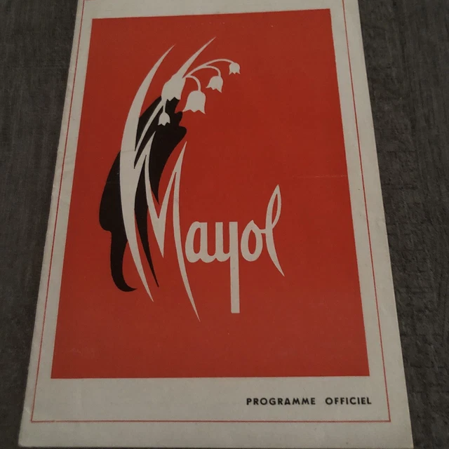 PROGRAMME CABARET CONCERT Mayol Paris EUR 10,00 - PicClick FR