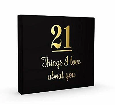21 THINGS I Love About You Guest Book, , Used; Like New Book $16.30 ...