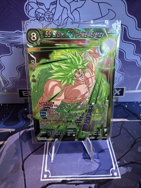 DRAGON BALL SS Broly, pack Full Power Frenzy SR frais EUR 1,46 ...