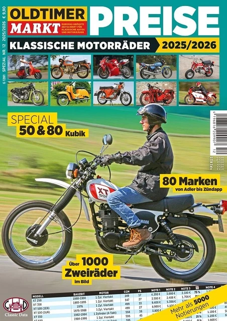 OLDTIMER MARKT PREISE: Klassische Motorräder 2025/2026 - Neupreis 9,90€ EUR 5,57 - PicClick DE