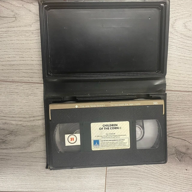 CHILDREN OF THE Corn Horror VHS Tape Collectible Rare Pre Cert Ex ...