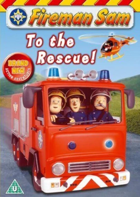 FIREMAN SAM - To The Rescue! ( SLIM CASE ) DVD (2005) FREE SHIPPING £2. ...