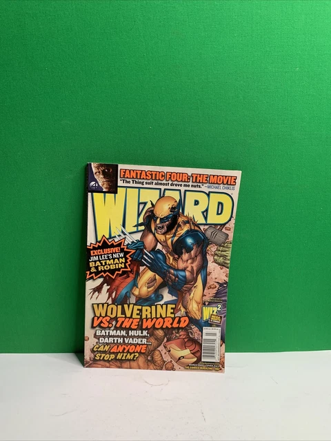 WIZARD COMICS MAGAZINE WOLVERINE VS. THE WORLD March 2005 #161 £3.41 ...