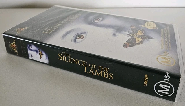 THE SILENCE OF the Lambs VHS Video Horror Jodie Foster Anthony Hopkins ...