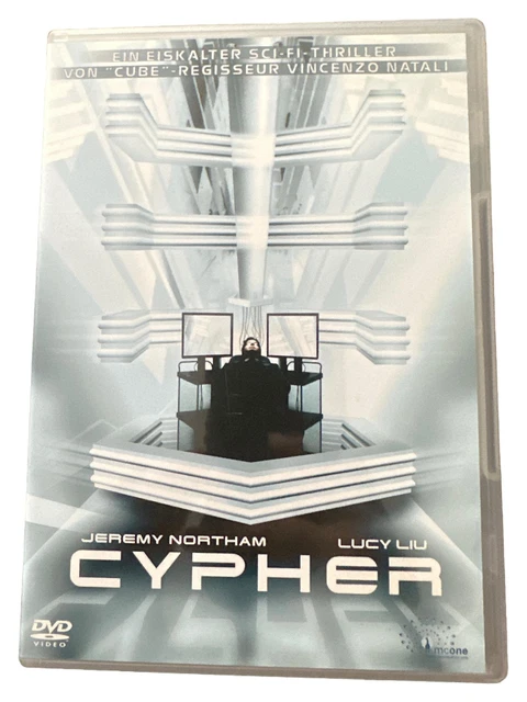 CYPHER DVD SCI-FI Thriller Cyberpunk Vincenzo Natali Jeremy Northam ...