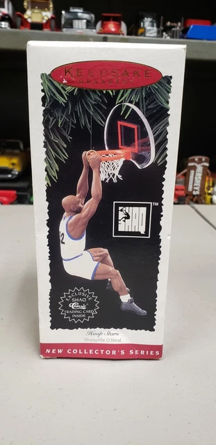 HALLMARK KEEPSAKE 1995 Hoop Stars Shaquille O'neal Collectible Ornament ...