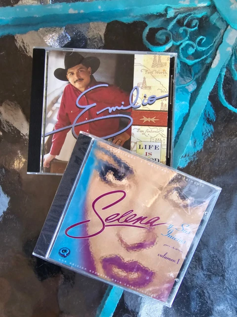 RARE EMILIO NAVAIRA Life Is Good CD Selena Quintanilla Lot Tejano Music ...