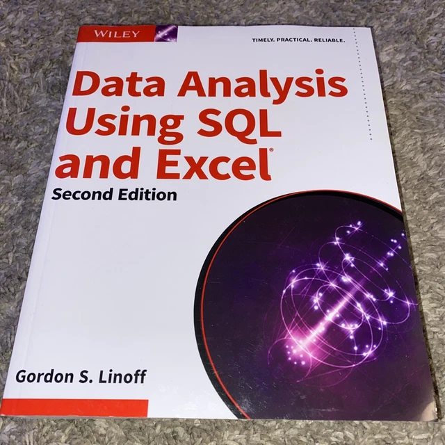 DATA ANALYSIS USING Sql and Excel by Gordon S. Linoff (English ...