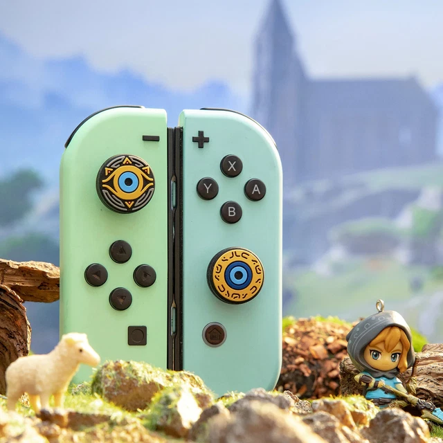 ZELDA TEARS OF the Kingdom Theme Pro Controller Silicone Grips Nintendo ...
