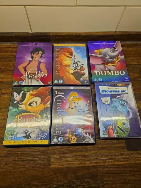 DISNEY 6 Children's DVD Bundle Family Kids Job Lot Disney £6.00 - PicClick UK