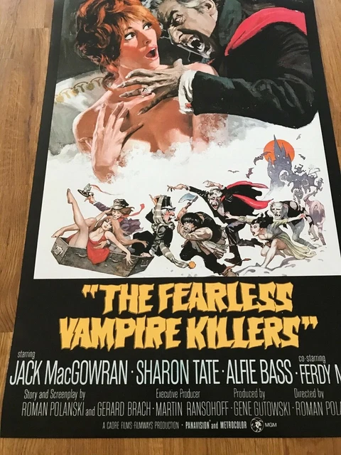 MOVIE POSTER THE Fearless Vampire KIllers 430mm x 670mm EUR 4,63 ...