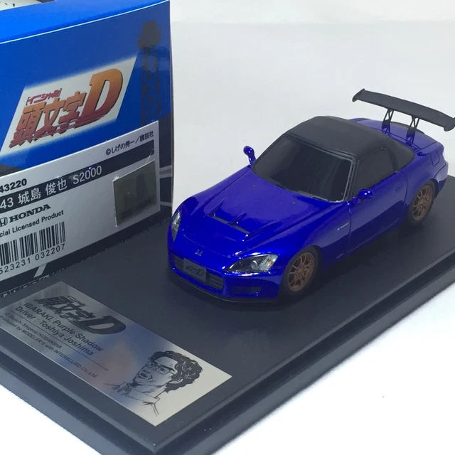 1/43 HI-STORY MODELER'S Honda S2000 AP1 purple Shadow Initial D MD43220 ...