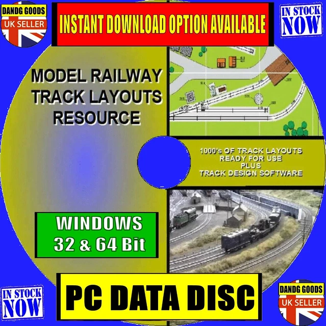 MANY THOUSANDS OF Model Railway Track Layout Plans Any Scale Or Gauge ...