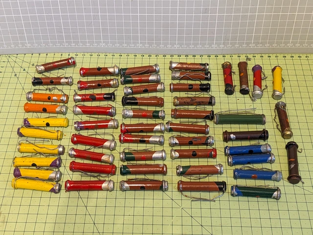 45 X NOS Dog Bone Resistors Vintage Suit Valve Amplifier Etc £55.00 ...