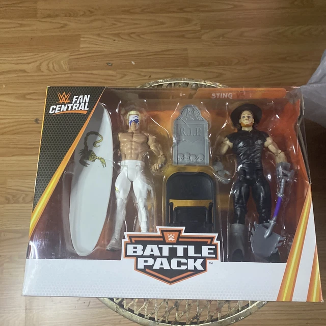 FIGURINE ARTICULÉE WWE Battle Pack Sting VS Undertaker fan Central 2017 Wrestling MOC EUR 65,29 ...