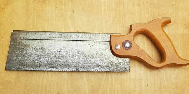 VINTAGE W TYZACK Sons & Turner Tenon Saw Sheffield £9.99 - PicClick UK