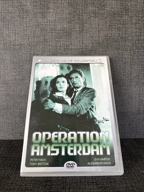 OPERATION AMSTERDAM - Classic Movie Collection! Peter Finch/Eva Bartoc ...