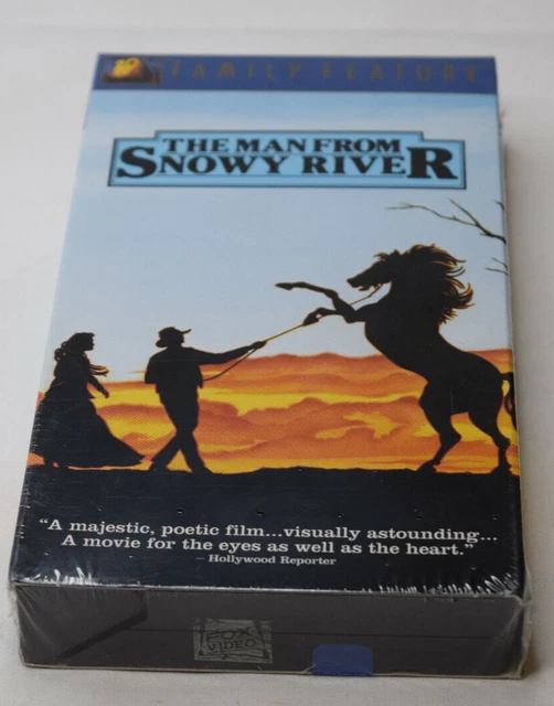 THE MAN FROM SNOWY RIVER (VHS, 2000) Kirk Douglas & Jack Thompson NEW ...