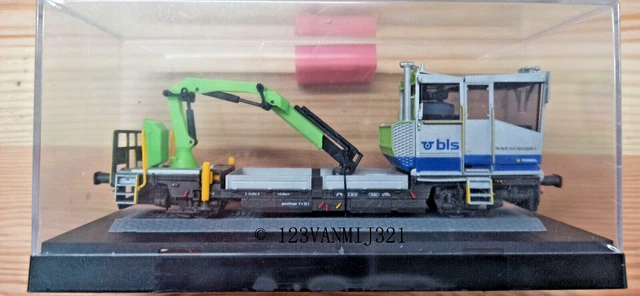 KIBRI 26102 DRAISINE BLS Robel Gleiskraftwagen Tm 206 * FERTIGMODELL ...