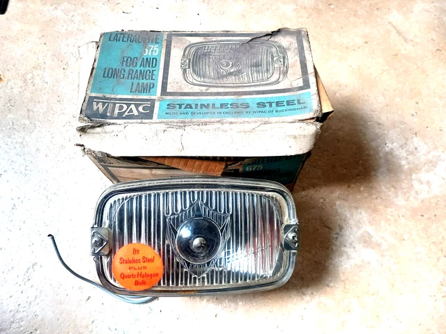 CLASSIC MINI COOPER S Rare Nos Wipac Reverse Lamp Light Works 1275 Gt ...
