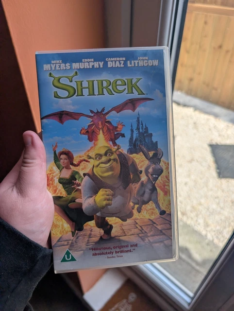 SHREK VHS ORIGINAL video £4.38 - PicClick UK