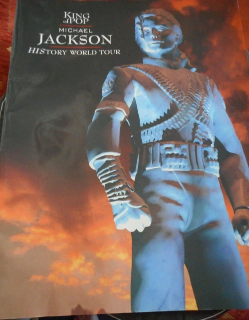 MICHAEL JACKSON HISTORY World Tour Tourbook Buch A3 Format...Selten EUR ...