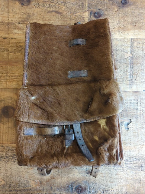 WW2 SWISS/GERMAN ARMY Pony Fur Backpack Tornister Rucksack ca 1941 ...