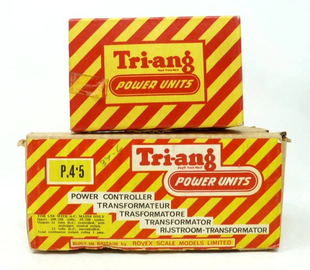 TRIANG P4.5 POWER Controller & P.42 Circuit Control Unit Boxed ...