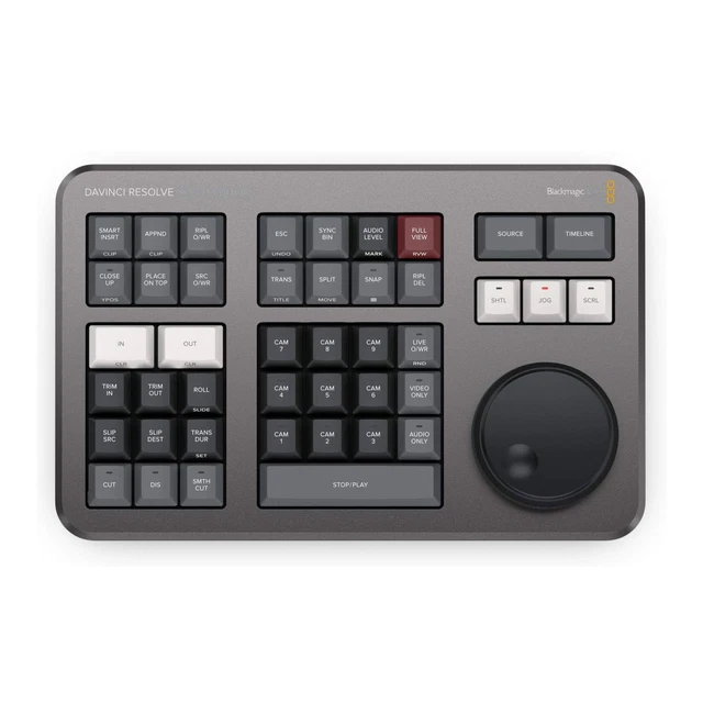 BLACKMAGIC DESIGN DAVINCI Resolve Speed ??Editor Dedicated Controller ...