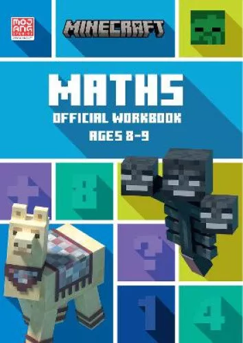 Minecraft Maths Ages 8 9 Official Workbook Minecraft Education By Collins Ks2 Eur 12 52