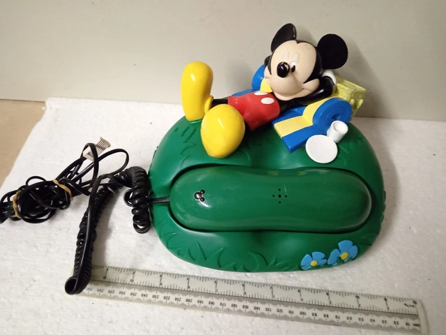 NOVELTY CORDED TELEPHONE in Shape Mickey Mouse Maker unknown £9.99 ...