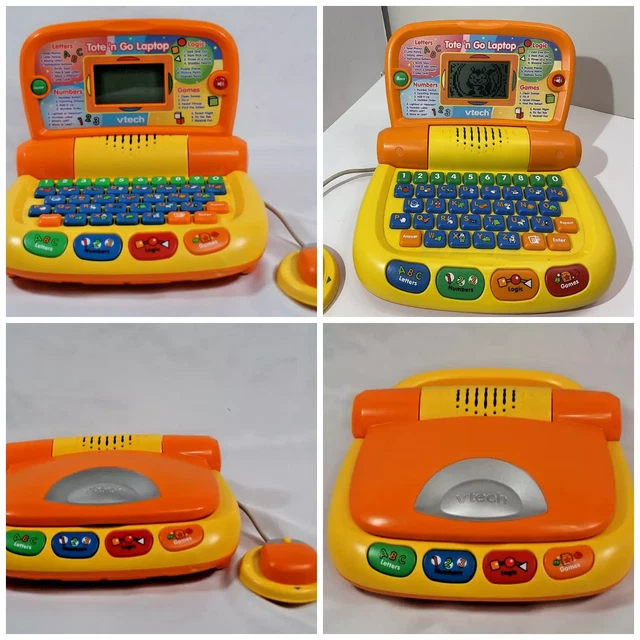 VTECH TOTE-AND-GO LAPTOP Plus Preschool Learning System Computer w ...